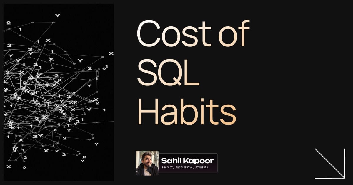 The Cost of SQL Habits on MongoDB Infrastructure