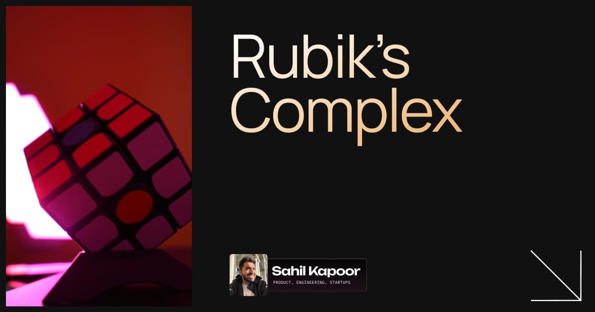 Rubik's Complex: Solving the Wrong Puzzle